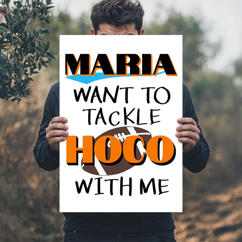 Custom Hoco Proposal Poster - Etsy
