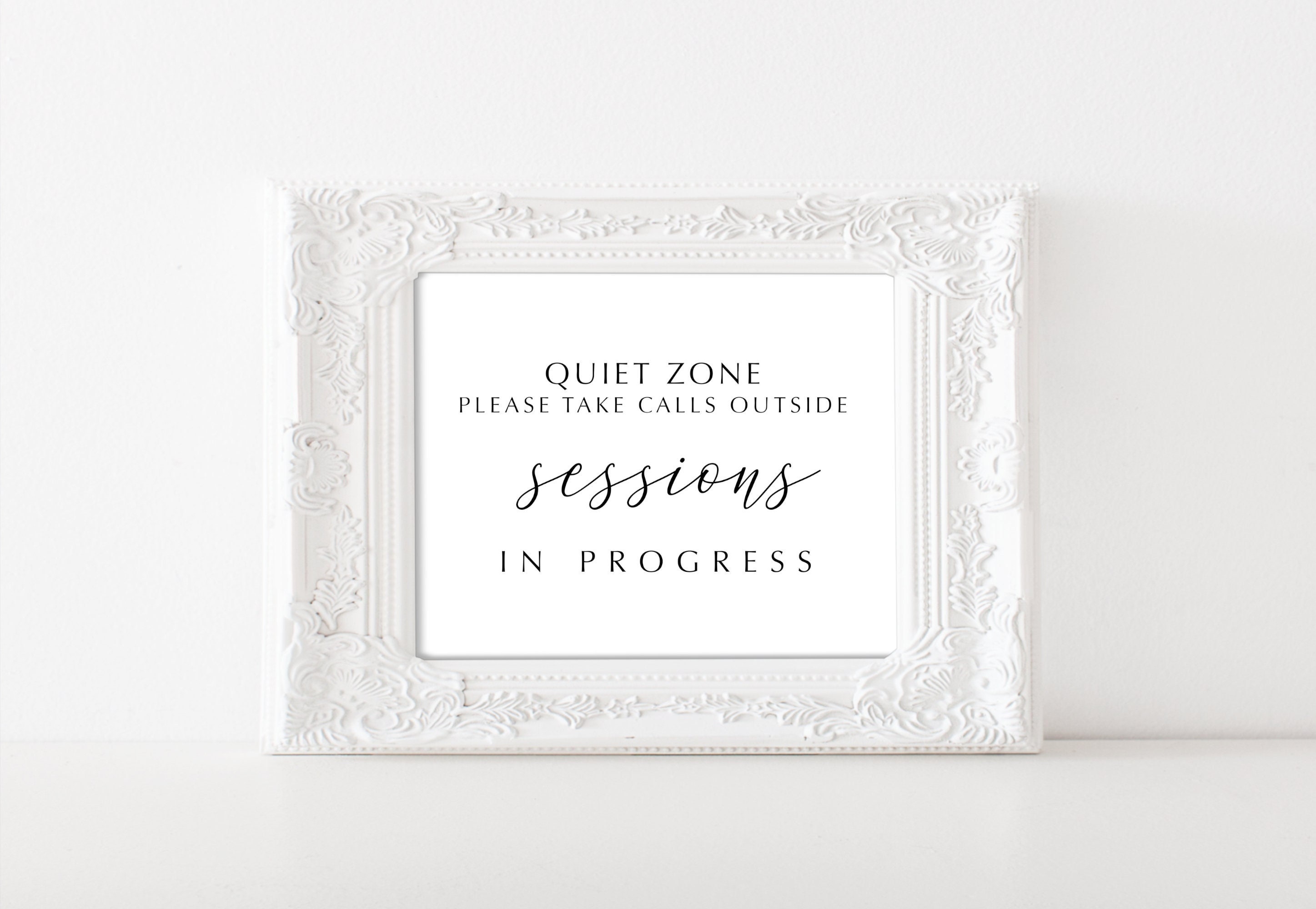 Please Close Door Gently Sign: Minimalist Decor for Classroom, Daycare ...