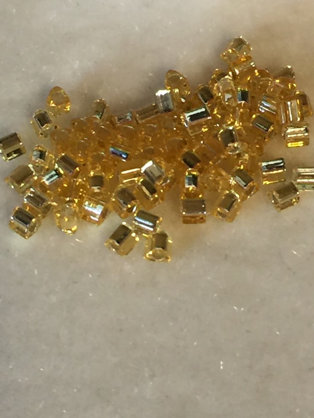 Toho 11/0 Triangle Seed Beads - See Picture for Color/silver Lined ...