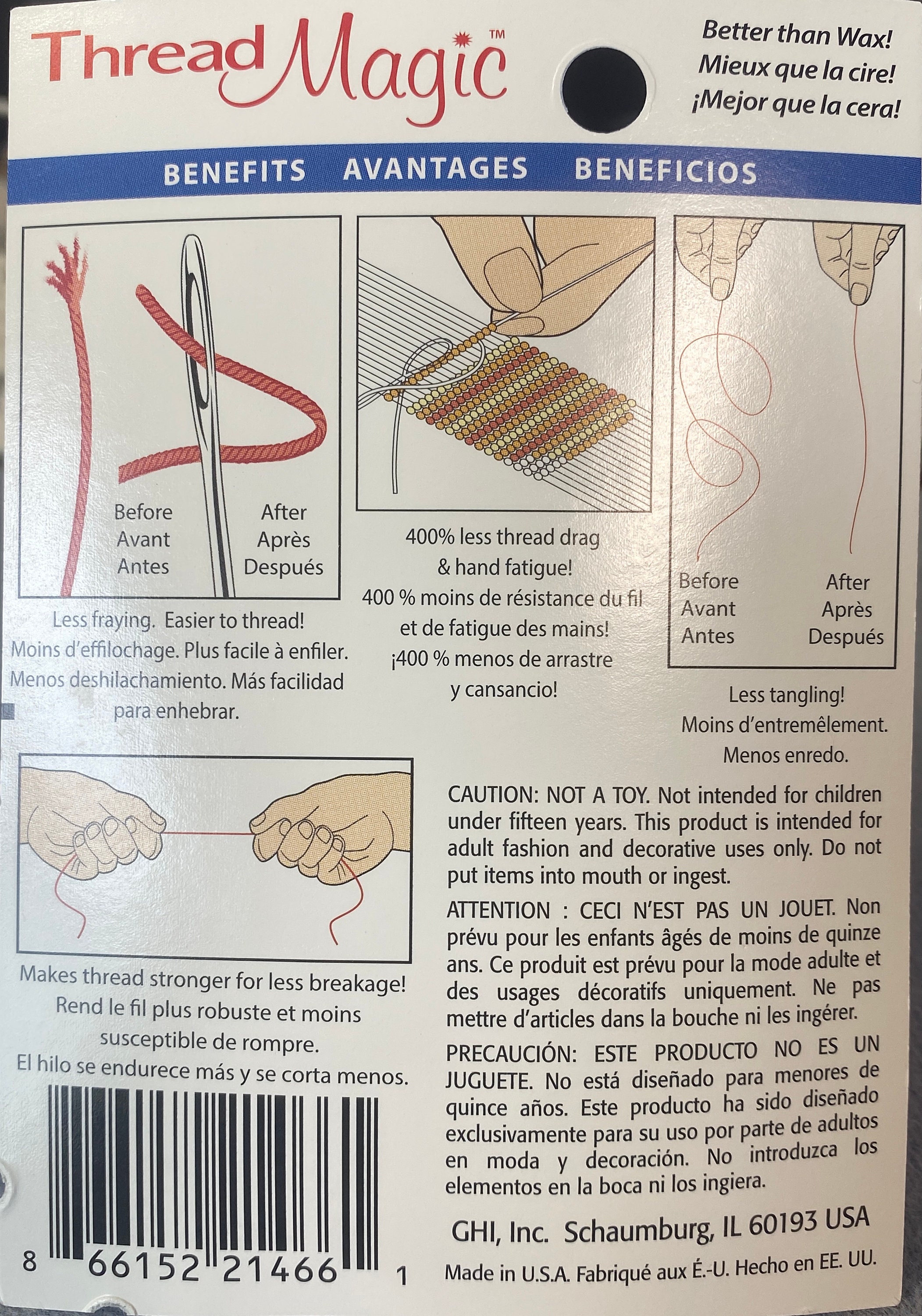 Bead Buddy Thread Magic The Ultimate Thread Conditioner | Etsy