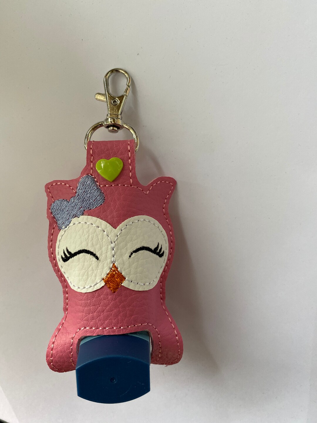 Owl Inhaler Case for an Asthma Pump, With Bag Clip, Inhaler Holder ...