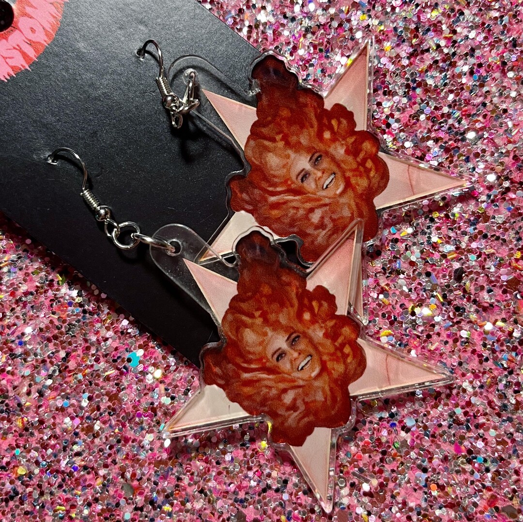 Elizabeth Sparkle Star Shaped Earrings - Etsy