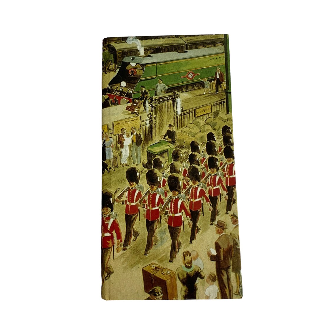 HARRODS Address Book Old World British Waterloo London Scene Vintage - Etsy