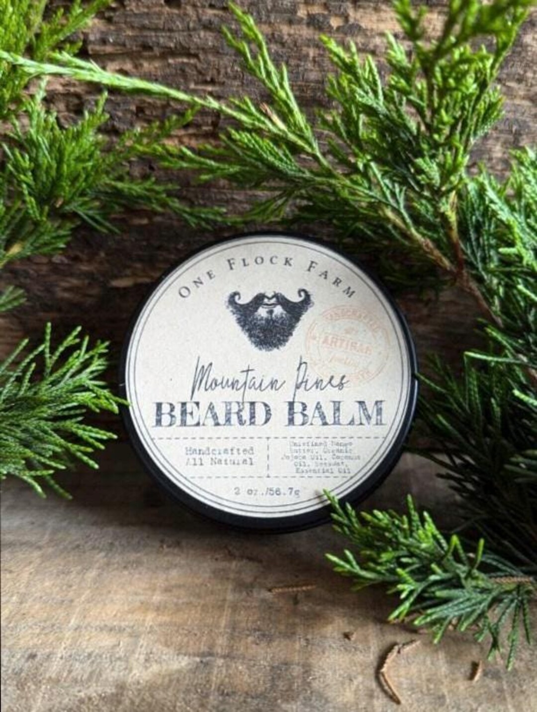 Beard Balm | Organic & All Natural | Moisturizing | Deep Conditioning ...