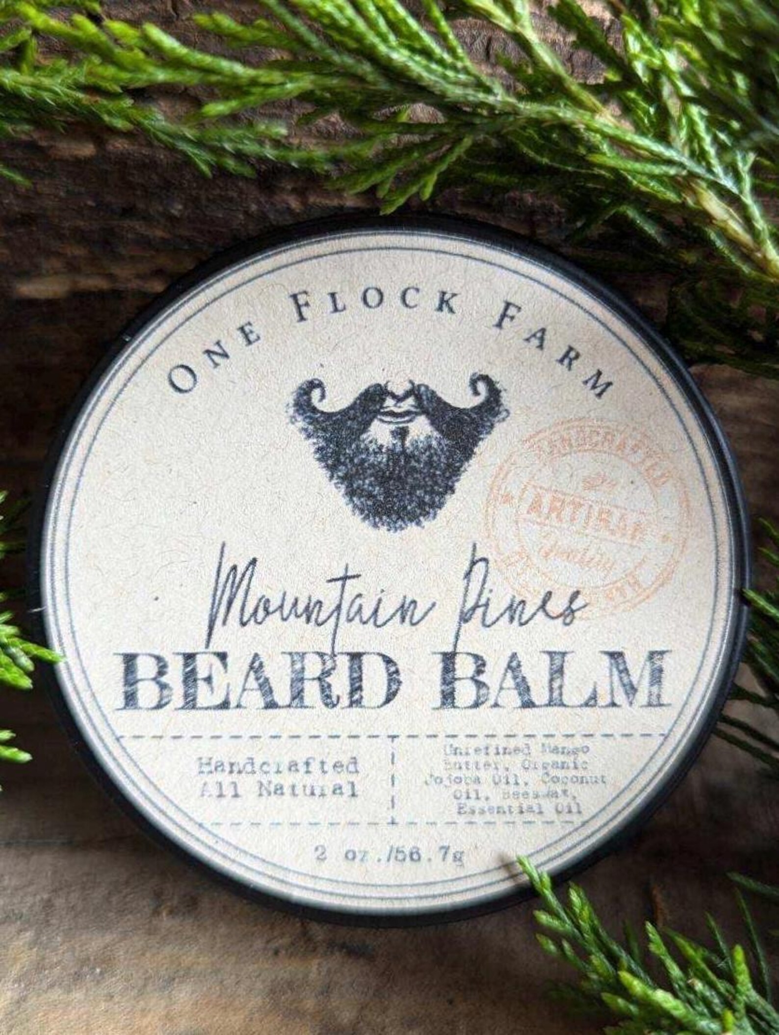 Beard Balm | Organic & All Natural | Moisturizing | Deep Conditioning ...