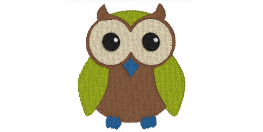 Owl Machine Embroidery Design Owl Embroidery Designs Embroidery Owl ...