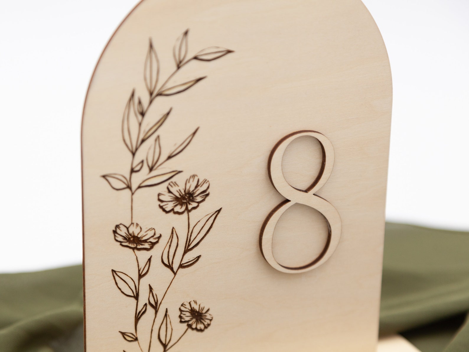 Boho Table Numbers and Table Decor, Wood Table Numbers, Acrylic Table ...