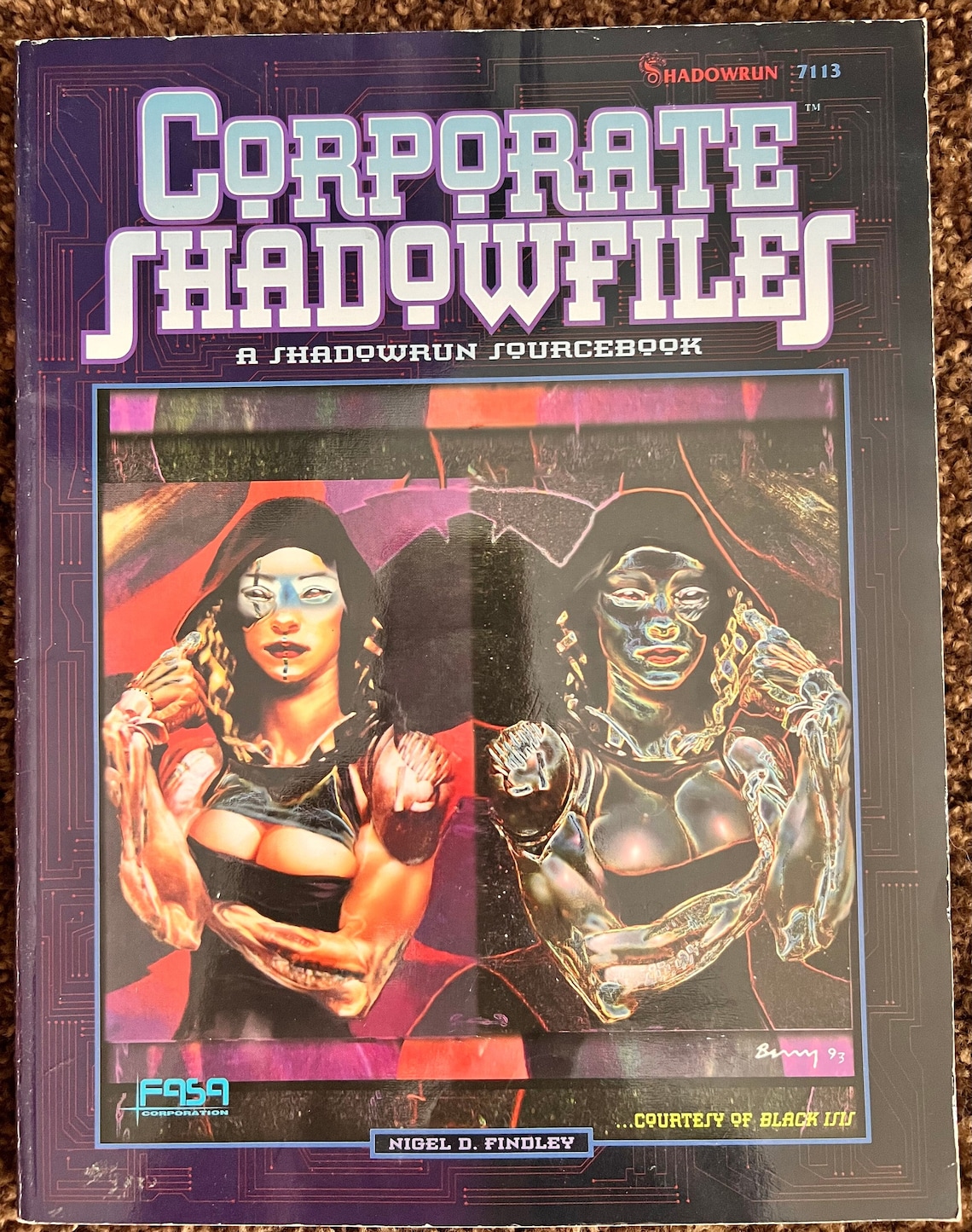 Shadowrun 7113, Corporate Shadowfiles, Source Book - Etsy