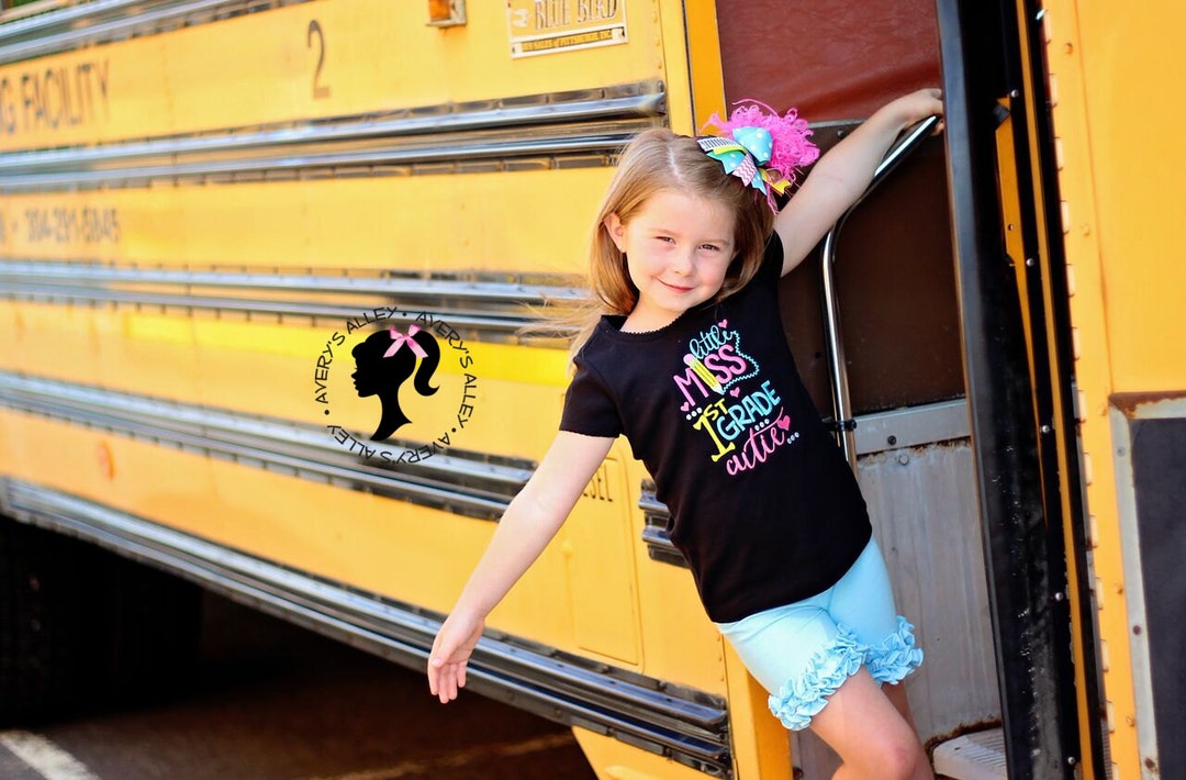 ANY GRADE! Little Miss 1st Grade Cutie - Girls Back to School ...