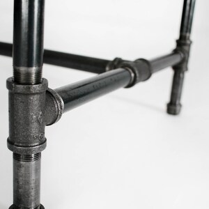 Black Pipe Table Base 3/4 Coffee Table Legs DIY Stand | Etsy