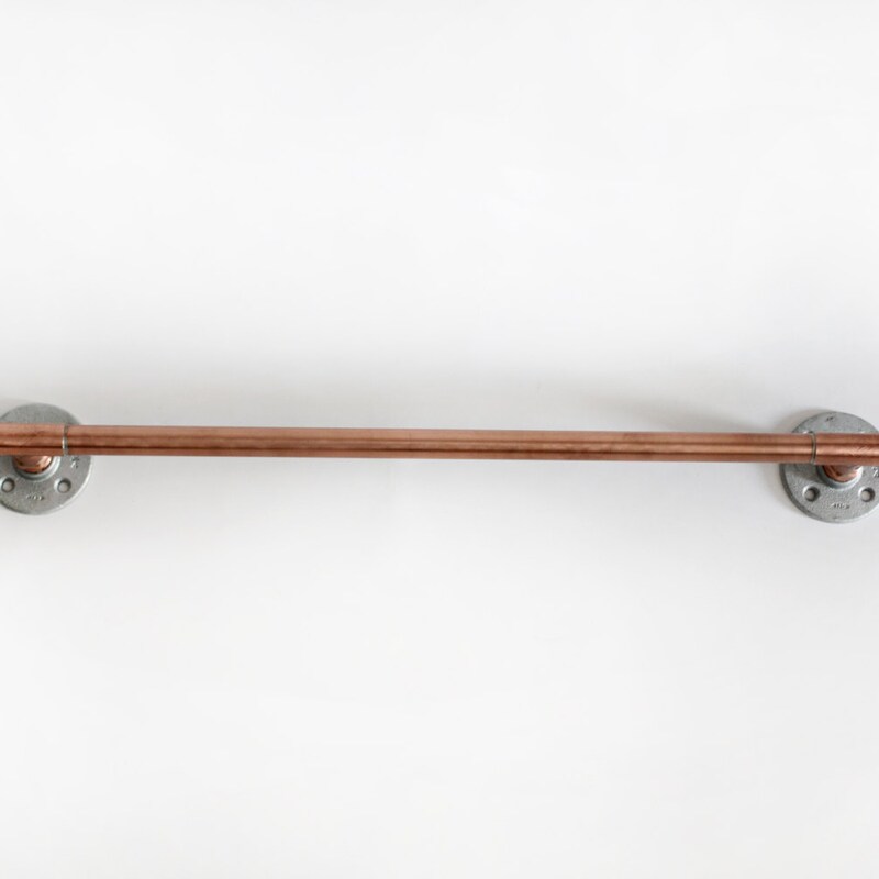 Copper Towel Rack - Etsy