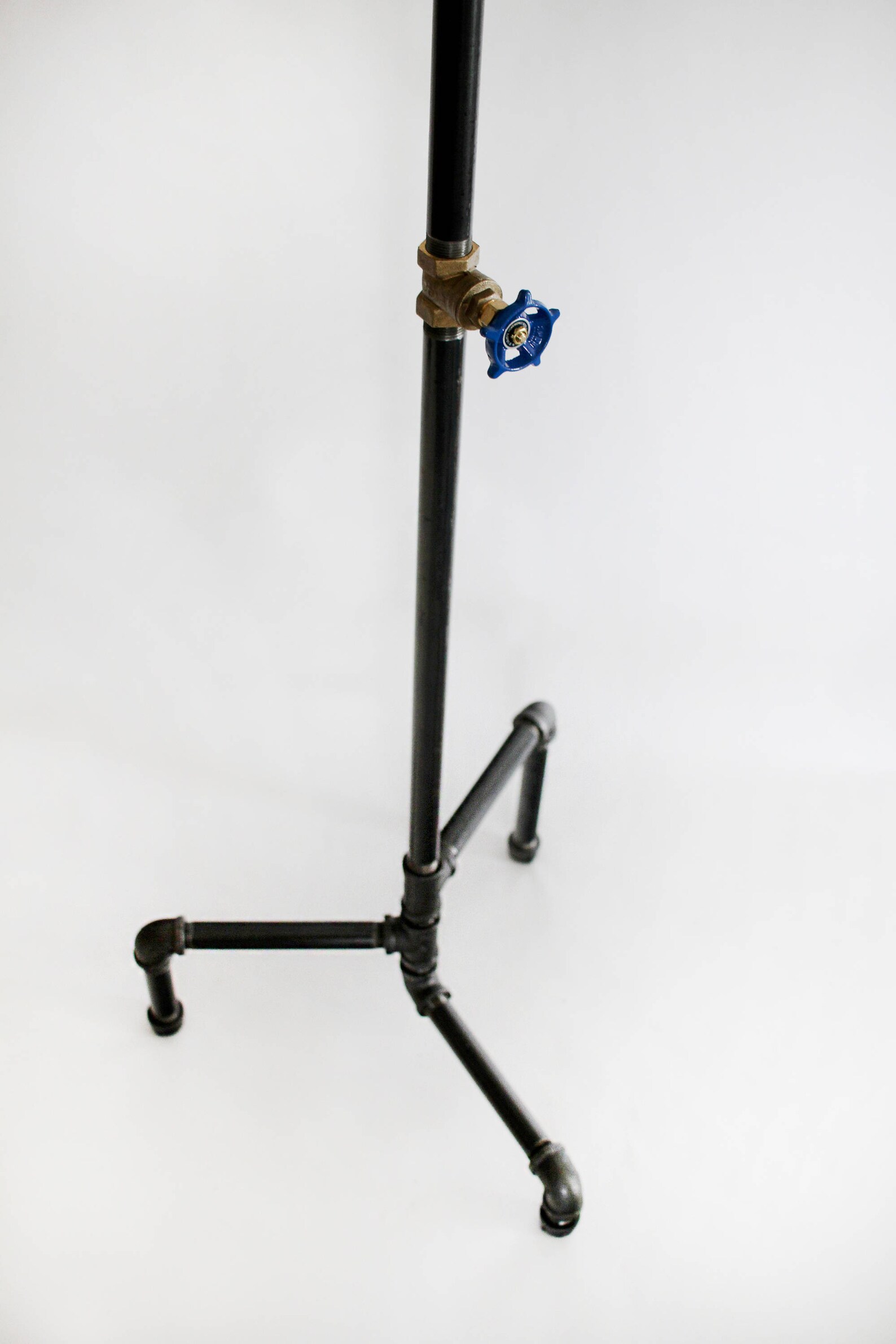 Black Pipe Coat Rack Industrial Style Free Standing Metal - Etsy