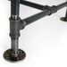Black Pipe Table Base 3/4 Coffee Table Legs DIY Stand Industrial Home ...