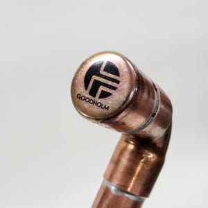 Copper Pipe Coat Rack, Free Standing, Coat Tree Crafted With Extra ...