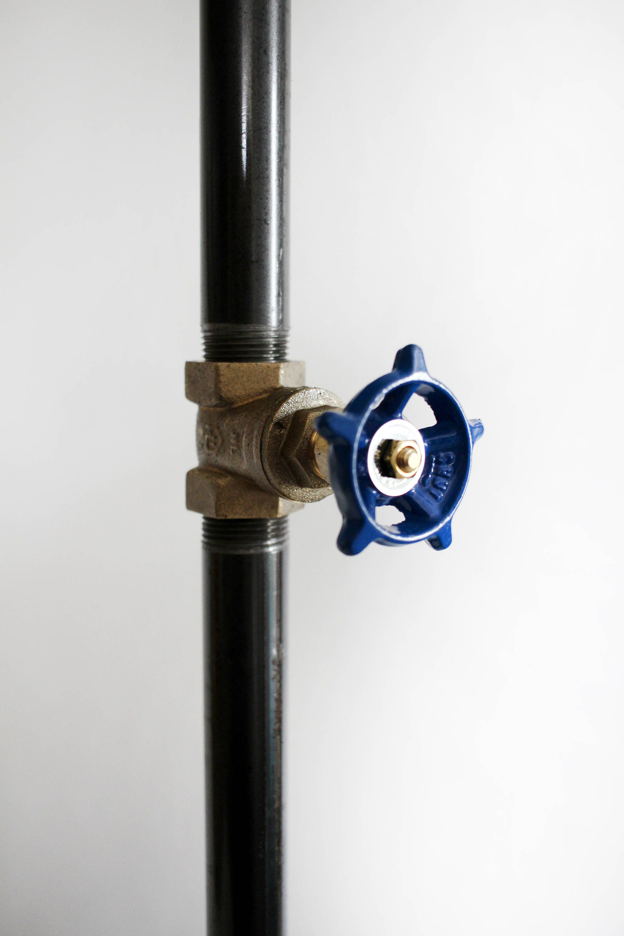 Black Pipe Coat Rack Industrial Style Free Standing Metal - Etsy