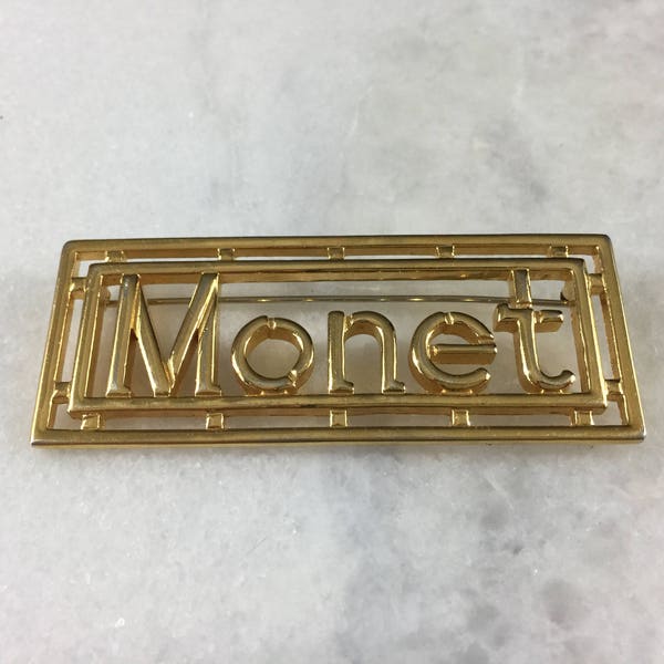 Monet Brooch - Etsy