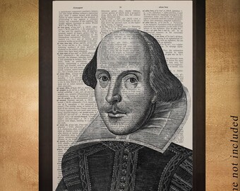 Shakespeare Portrait | Etsy