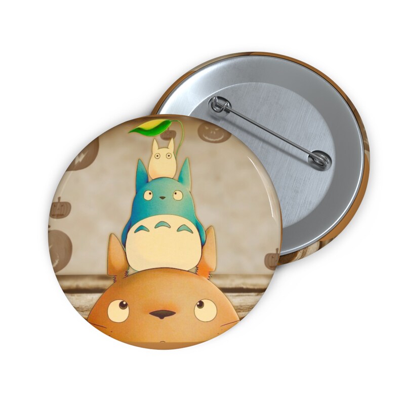 Totoro Button - Etsy