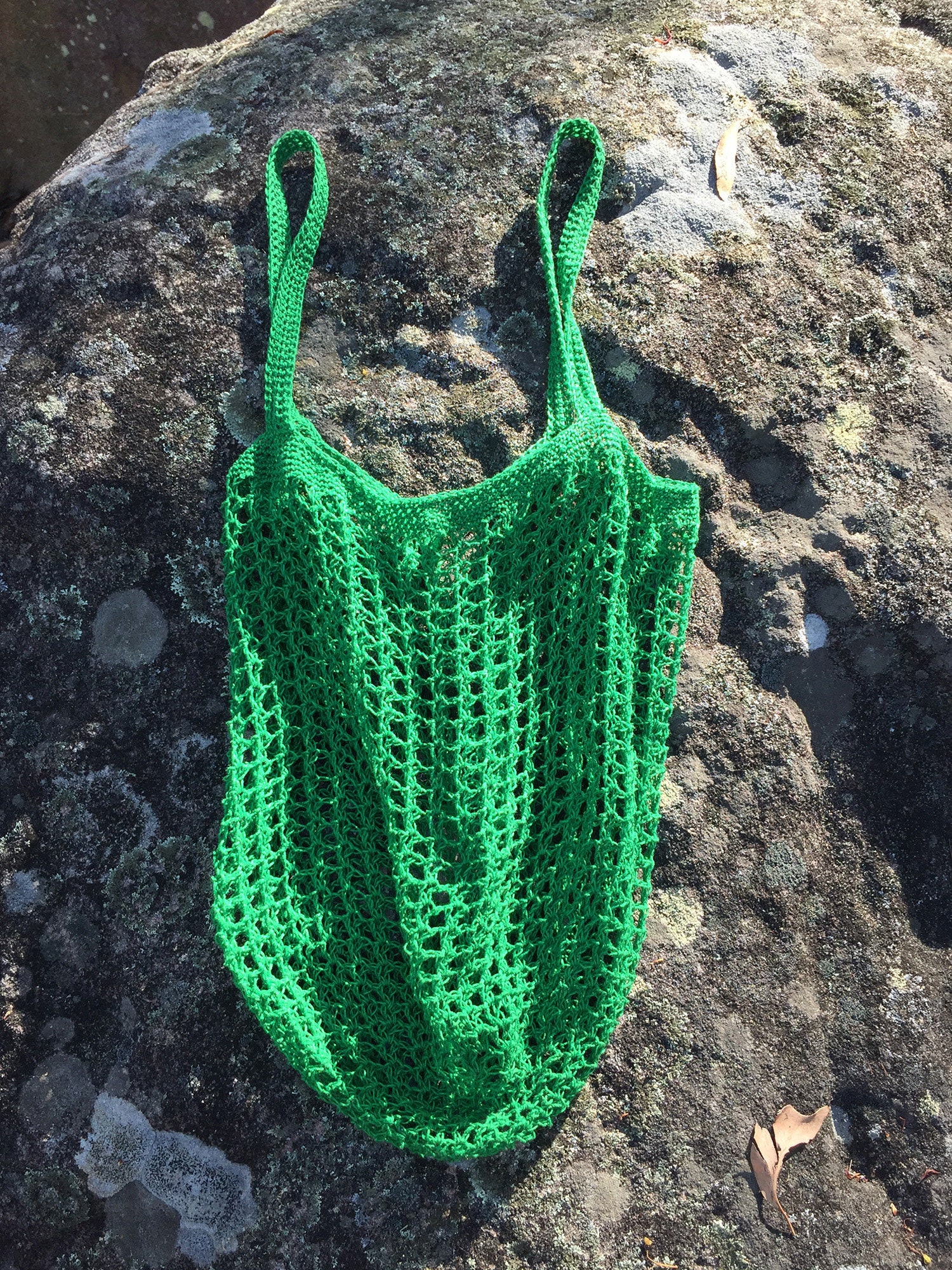 Crochet Pattern for Classic String Bag Market Bag Shopping - Etsy