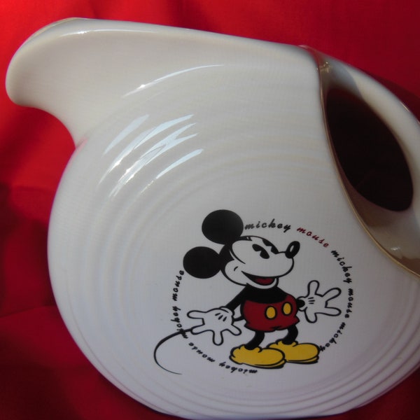 Mickey Mouse Pitcher - Etsy