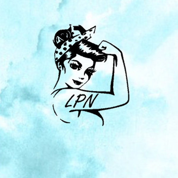 Lpn Decal - Etsy