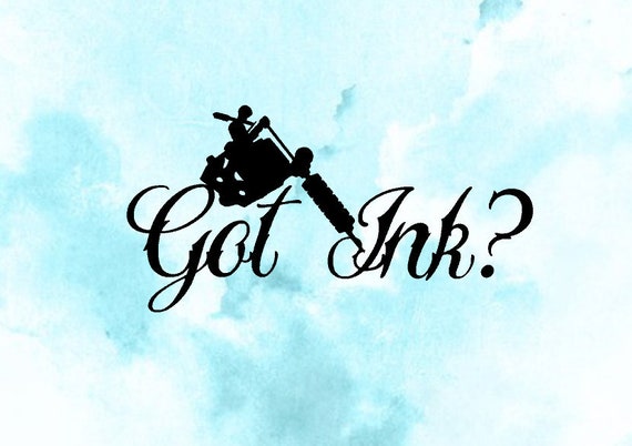 Got Ink Tattoo Artist Decal - Etsy