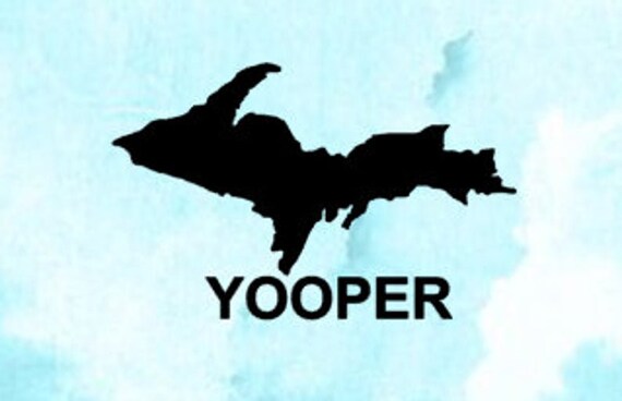 Michigan Yooper Decal | Etsy