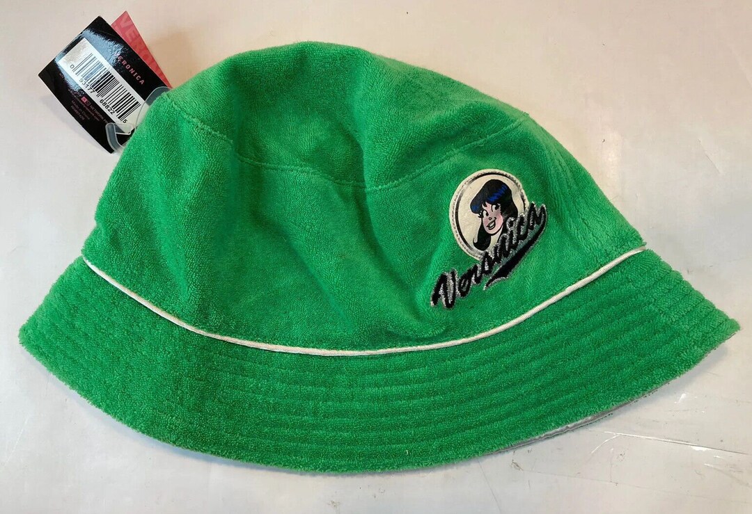 NWT Archie Comic Veronica Lodge "i'm a Veronica" Neon Green Bucket Hat ...