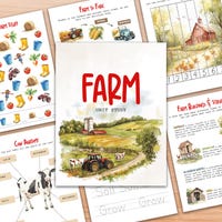 Little Farm Unit Study - Etsy