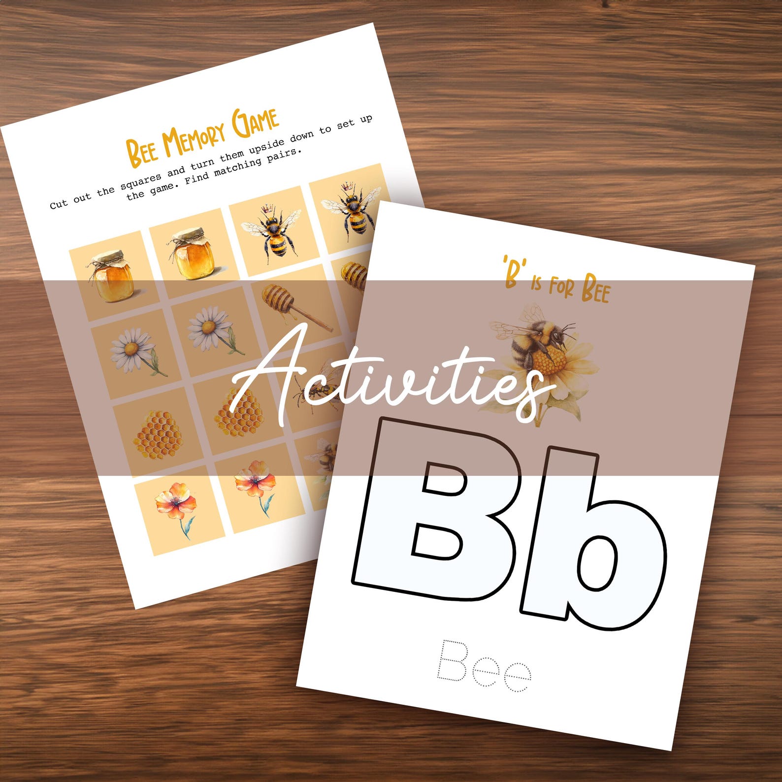BEES Unit Study, Honey, Beehive, Pollination, Nature, Printable ...