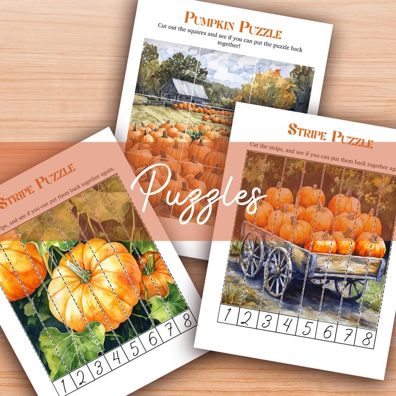 PUMPKIN Unit Study, Fall & Autumn Study, Nature, Printable, Montessori ...