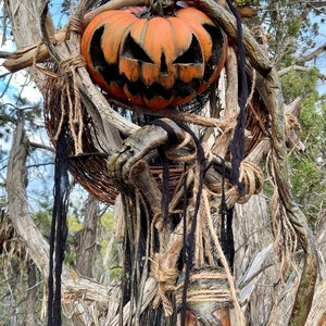 SHIPS SEPTEMBER 2025! Swamp Rot Pumpkin Wreath - Etsy