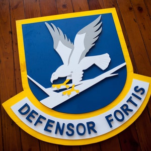 USAF Security Forces Wood Flag, Air Force Security Forces, Defensor ...