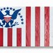 Ensign of the Revenue Cutter Service Flag, Coast Guard Wood Flag, US ...