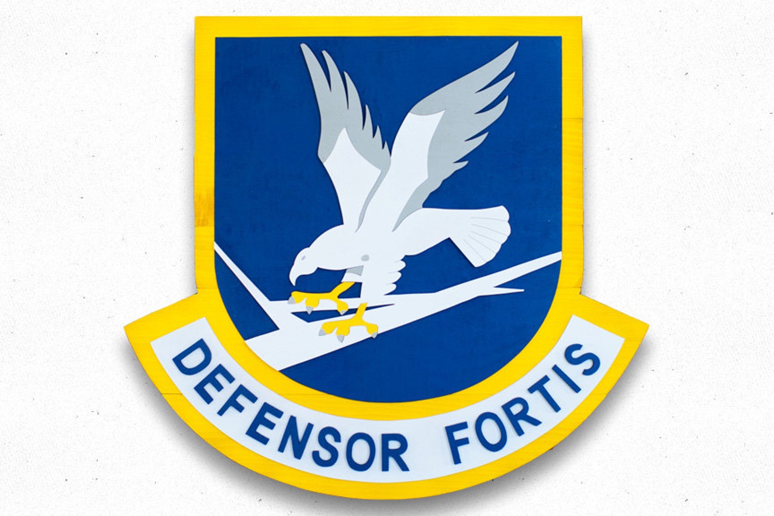 USAF Security Forces Wood Flag Air Force Security Forces | Etsy