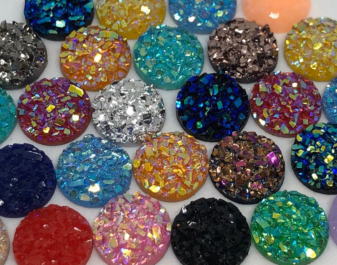 Glitter Druzy Magnets, Fun Home Decor, Colorful Decor, Cute Magnet ...