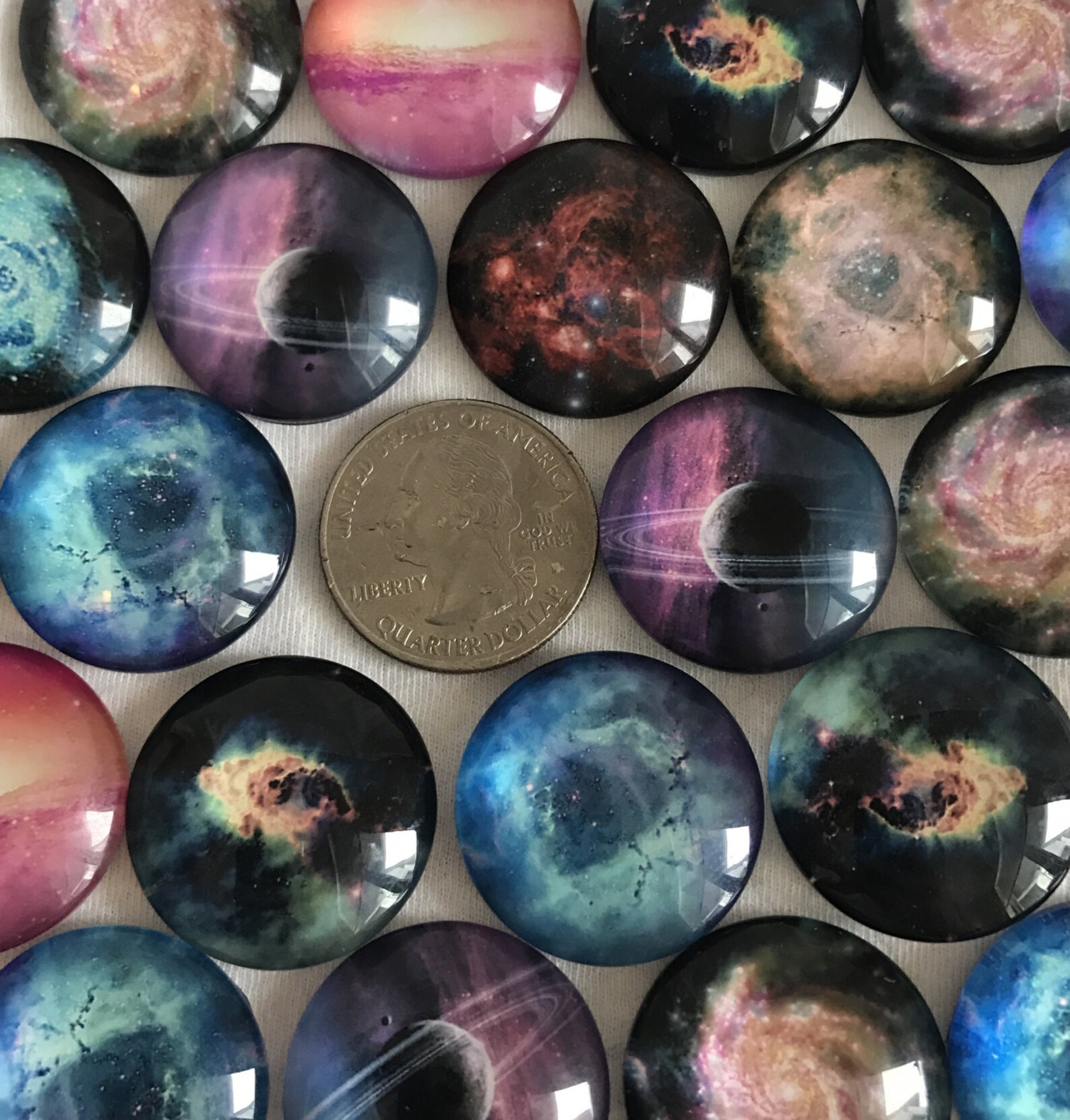 Galaxy Magnet, Space Magnet, Solar System Magnet, Planet Magnet ...