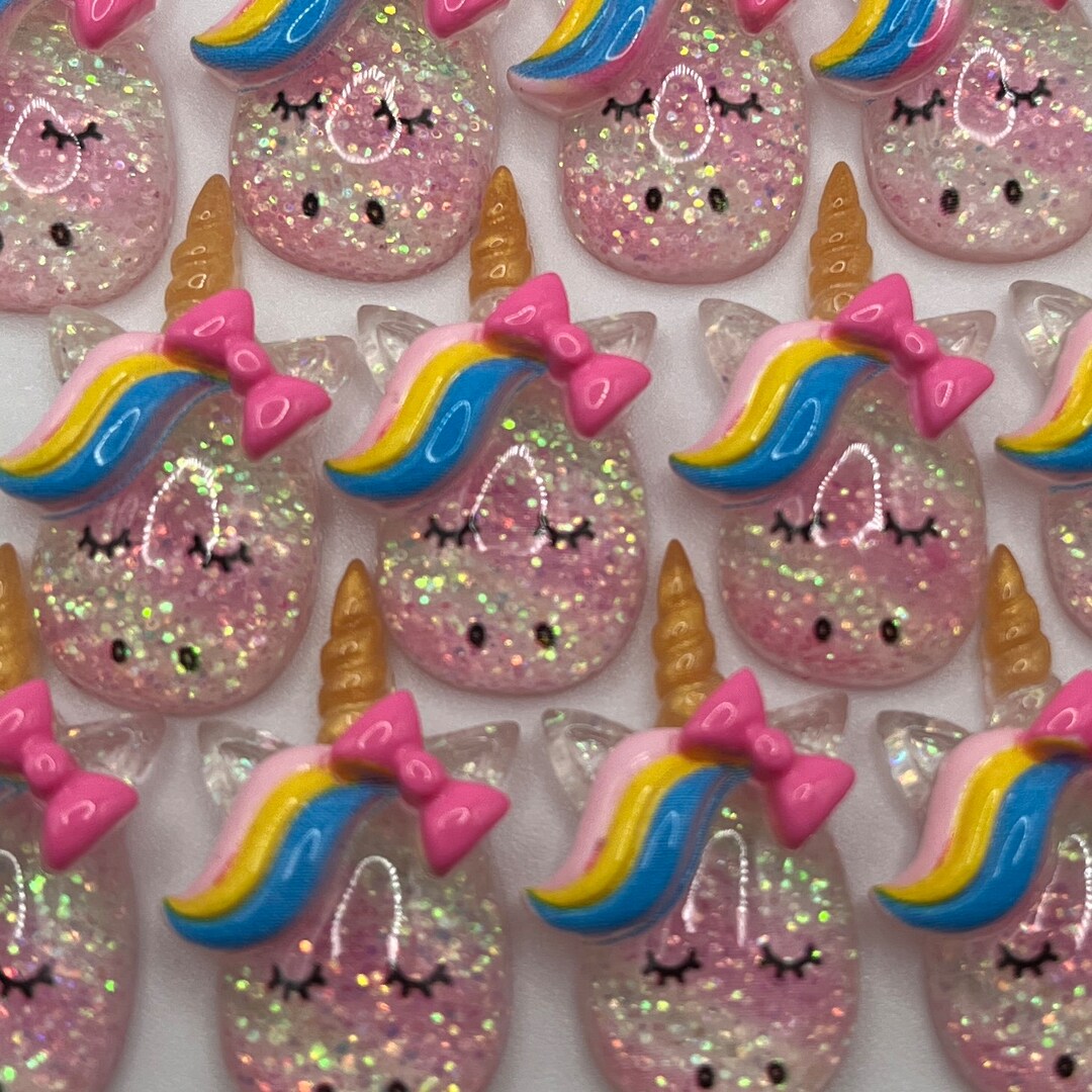 Unicorn Magnet, Glitter Magnet, Fun Home Decor, Colorful Decor, Cute ...