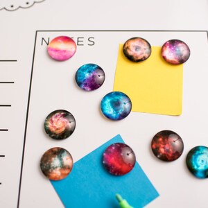 Galaxy Magnet, Space Magnet, Solar System Magnet, Planet Magnet ...