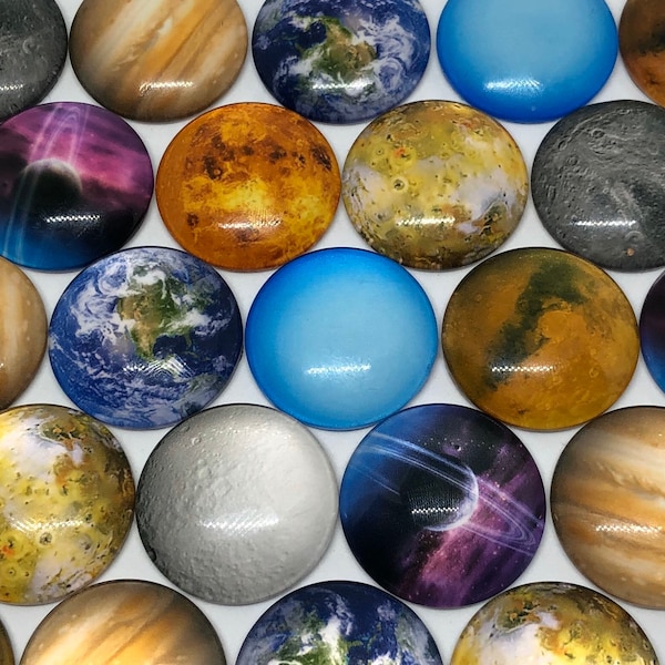Planet Refrigerator Magnets - Etsy