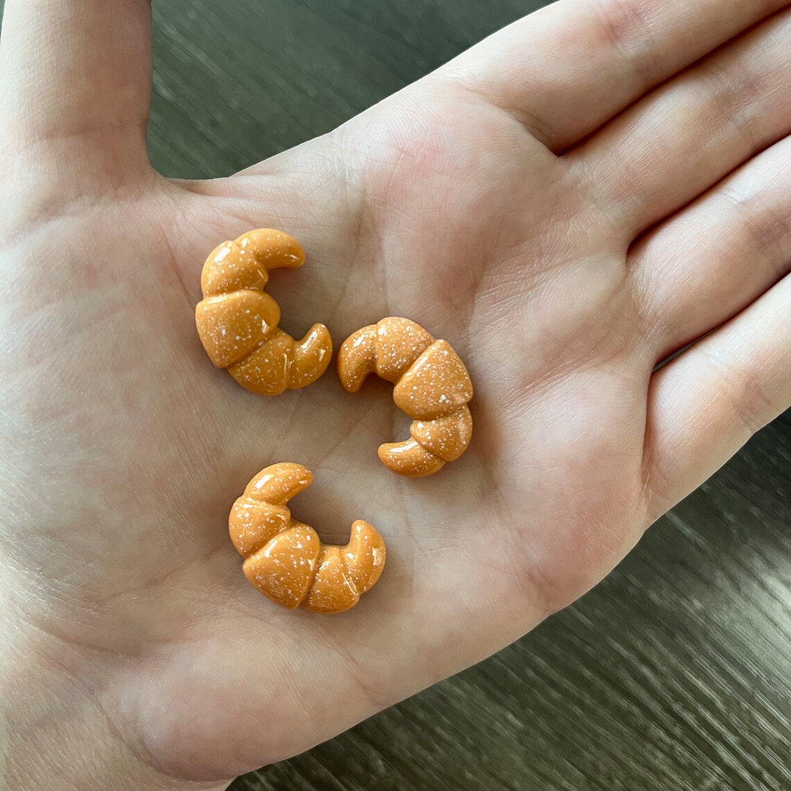 Croissant Magnet, Breakfast Magnets, Fridge Magnet, Cute Locker Decor ...