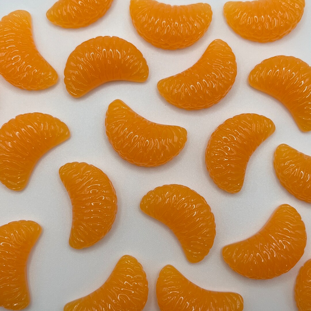 Orange Slice Magnet, Fruit Magnet, Funky Maximalist Decor, Eclectic ...