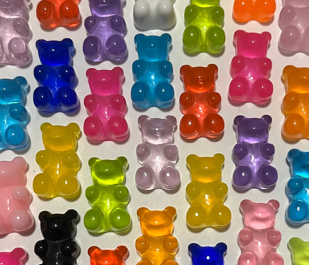 Gummy Bear Magnets Funky Decor Eclectic Decor Food Magnets Maximalist Decor Colorful Fun