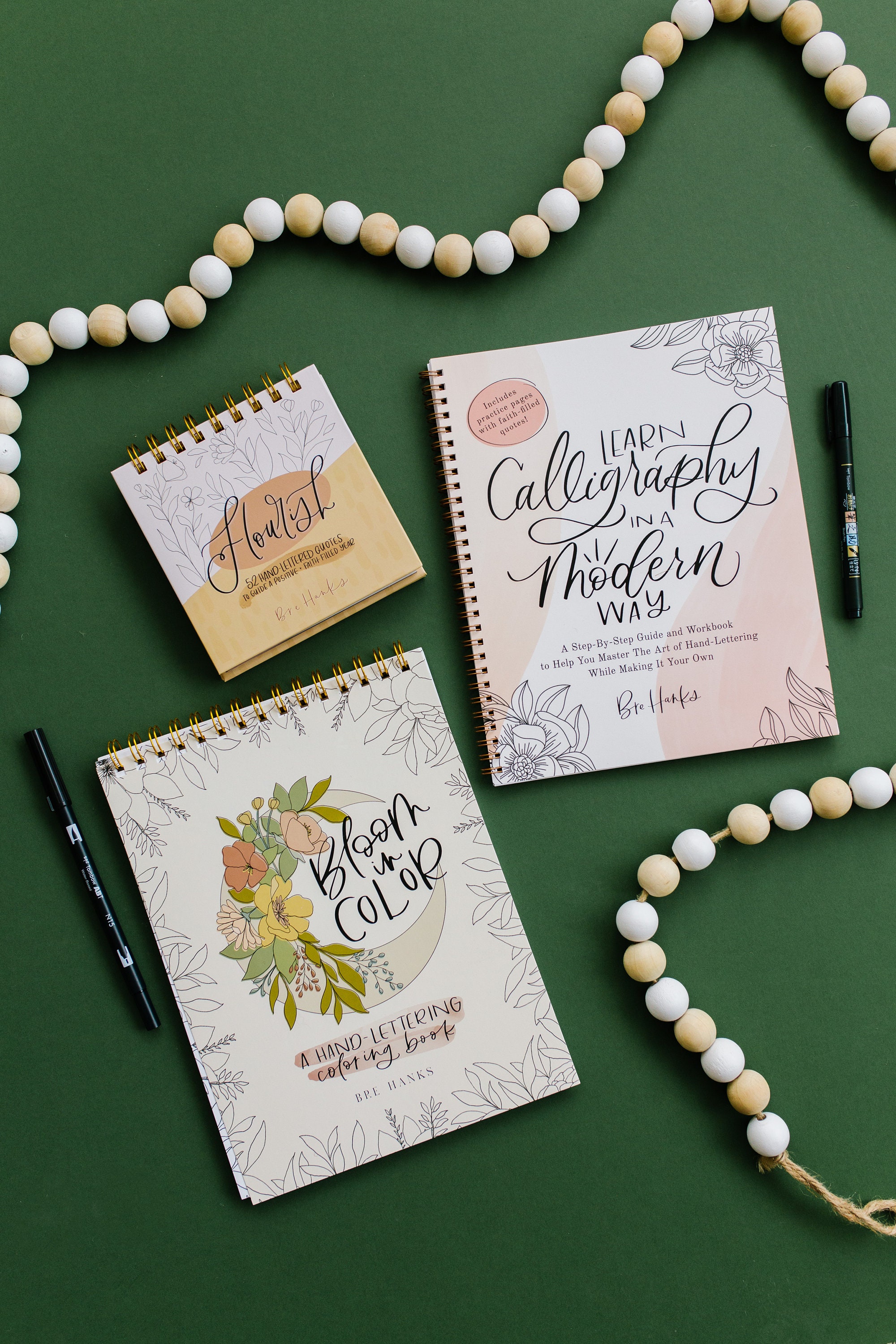 Calligraphy Handlettering Kit 2 Brush Pens FREE - Etsy