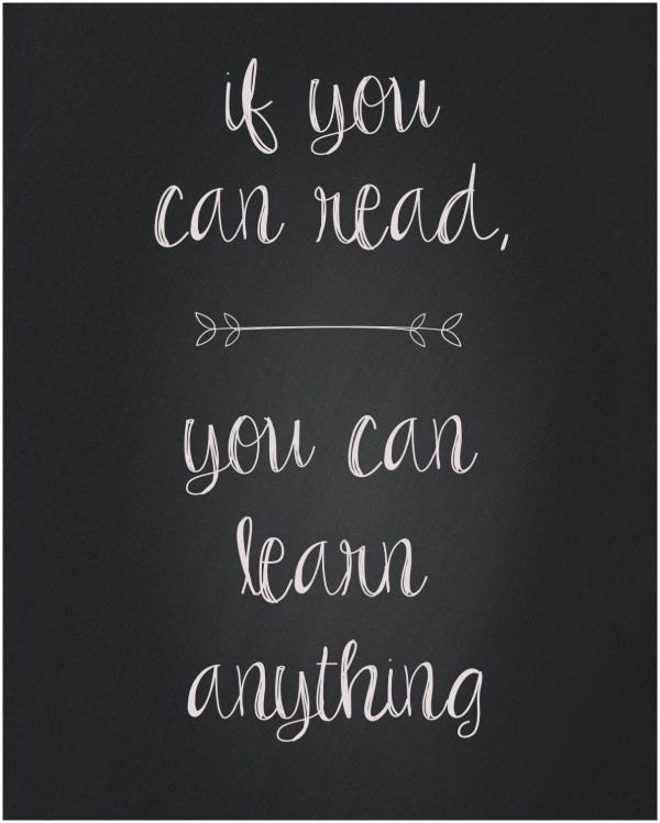 IF YOU CAN Read / Inspirational Print / Downloadable Image / - Etsy
