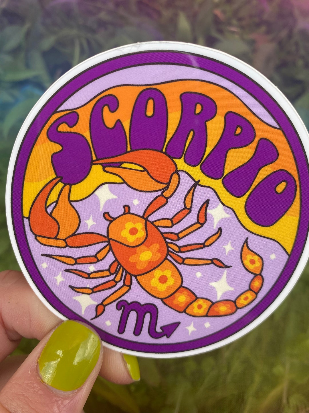 Scorpio Sticker, Zodiac Sign, Laptop Stickers, Water Bottle, Astrology ...