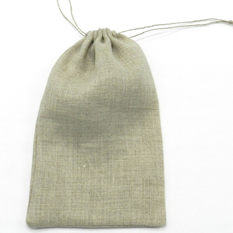 Linen Favor Bag - Etsy