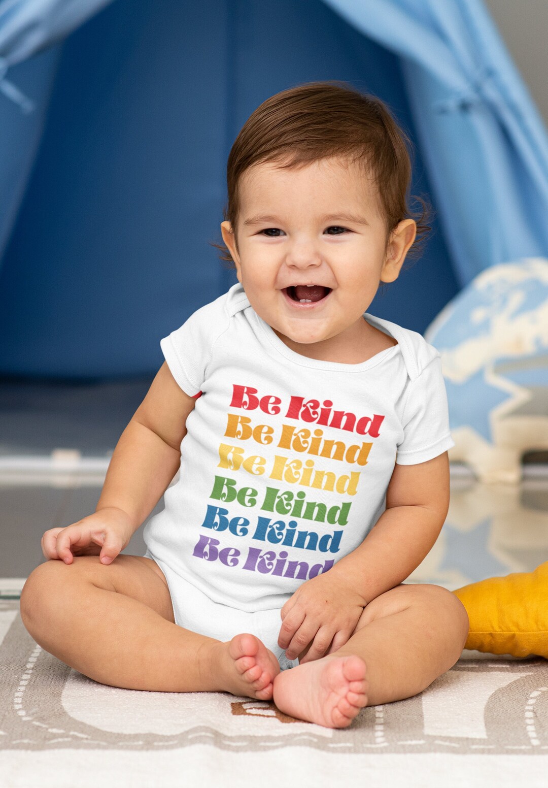 Be Kind Pride Month Baby Onesie Pride Baby Onesie - Etsy