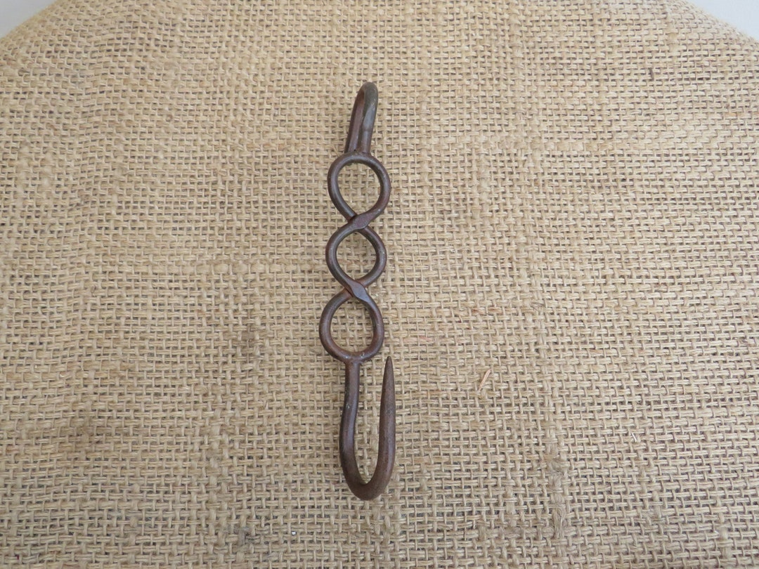 Large Genuine Antique French Hanging Butchers Hooks Circa 1850 - 1900 ...