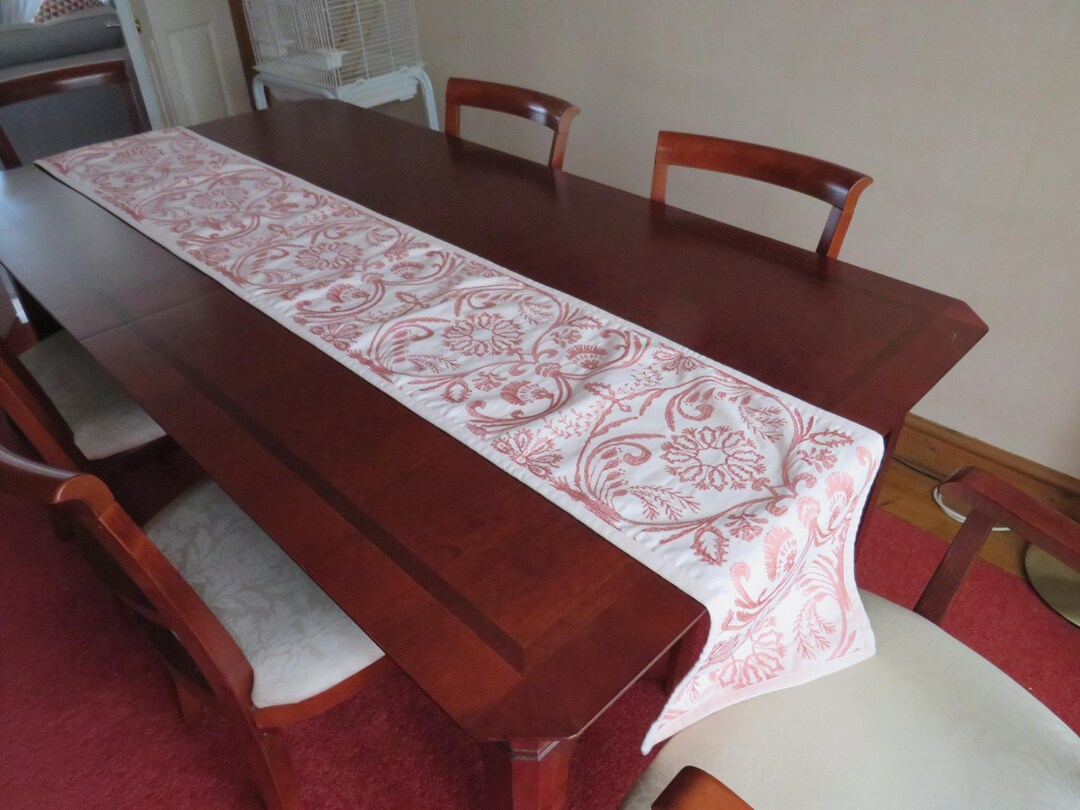 Vintage Laura Ashley Table Runner Tapestry / Embroidery - Etsy